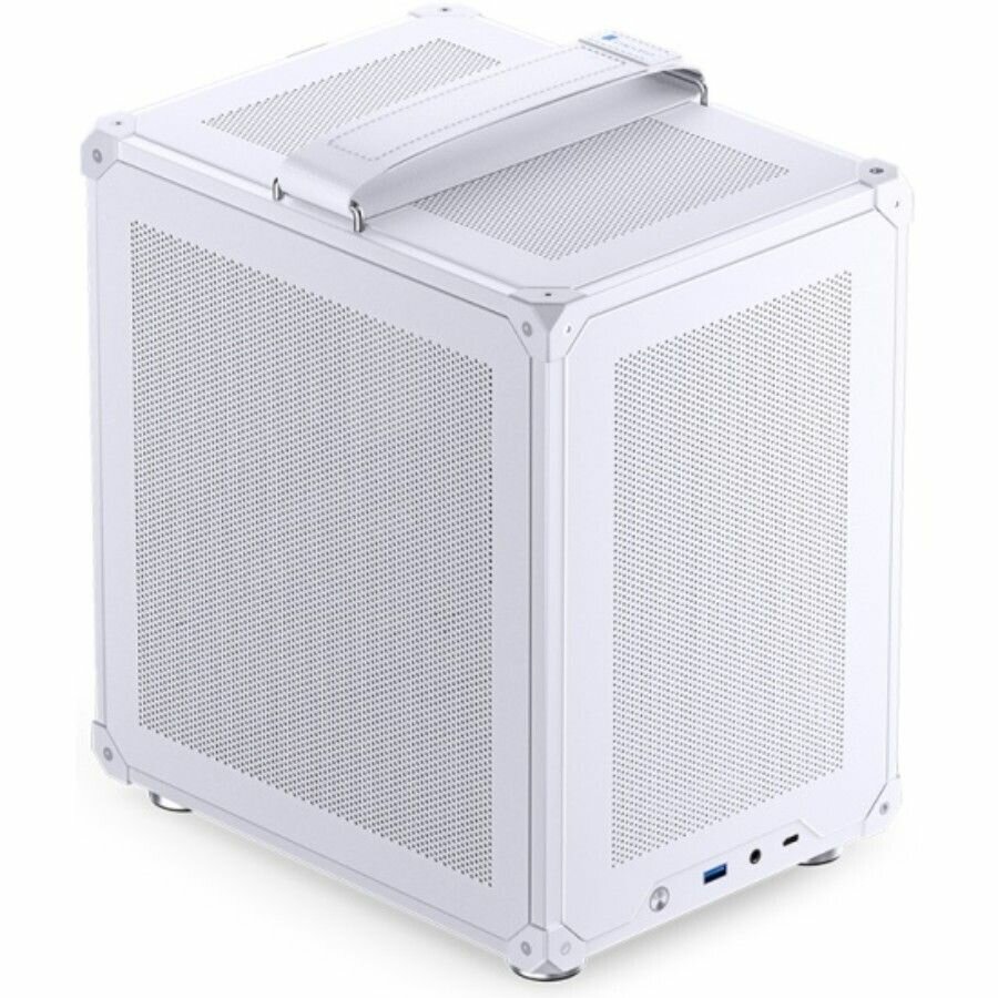 Компьютерный корпус JONSBO C6-ITX (C6-ITX WHITE) белый - Micro Tower, Mini-DTX, ITX, USB 3.2 Gen 1 Type-A