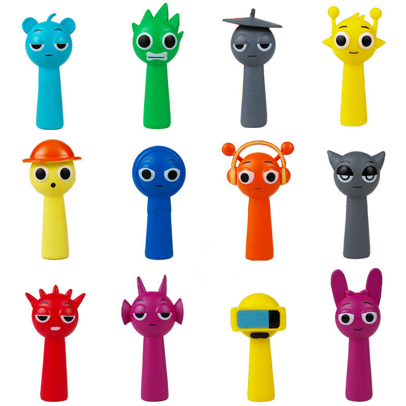 Sprunki Игровые наборы , фигурки спрунки 12 упаковок