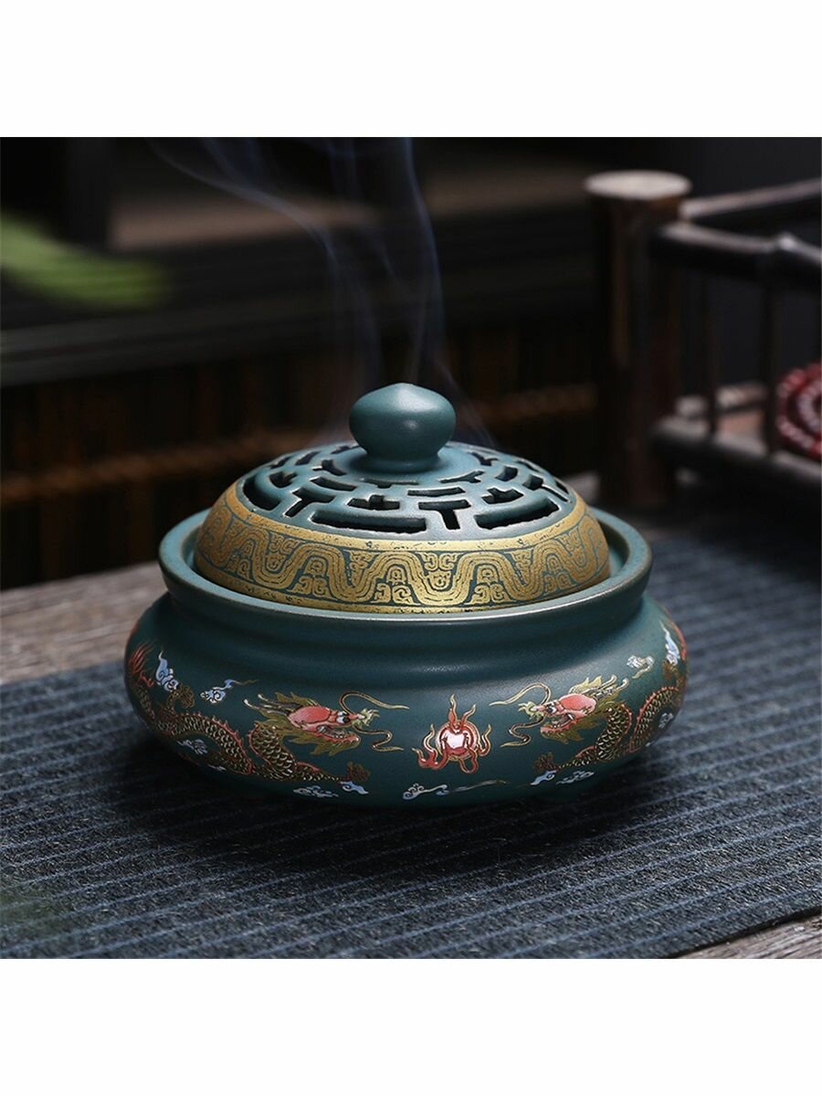 Кадильница для благовоний и ладана, бахурница для дома, подставка кадило для медитаций