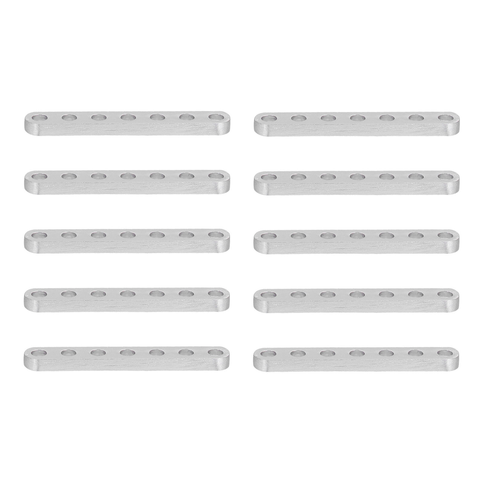 10 шт. плоских прямых кронштейнов из алюминия, 4 x 8 мм, соединительные прямые кронштейны для робототехнического оборудования 3102-0007-0056