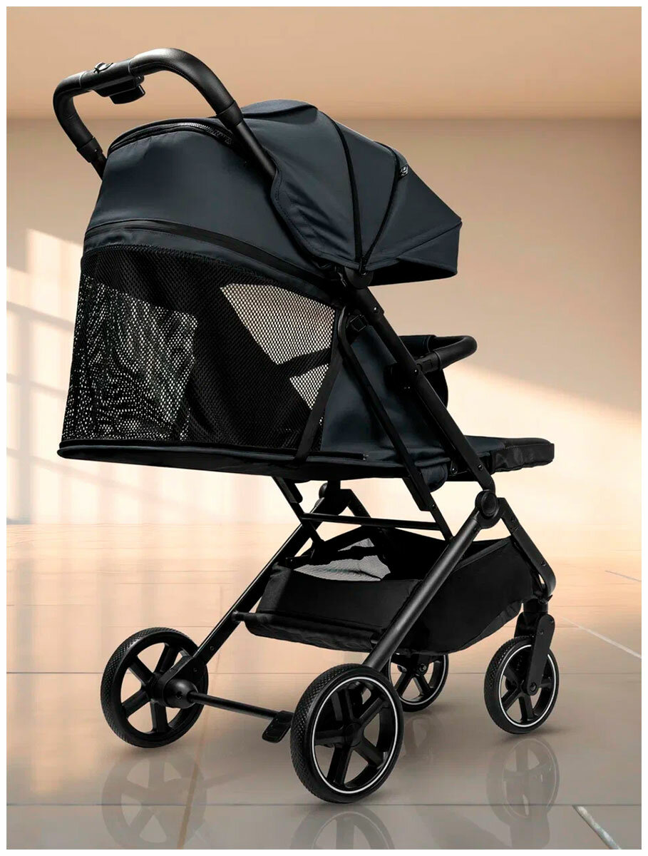 Коляска прогулочная Amarobaby Route, графит, AB23-10ROUTE/10