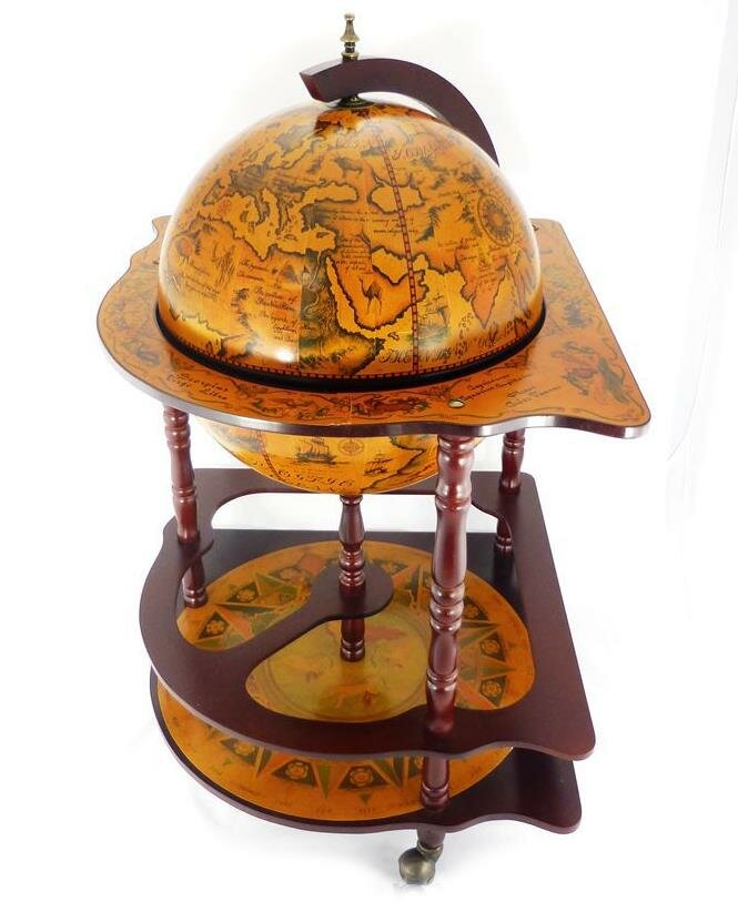 Глобус-бар напольный Карфаген