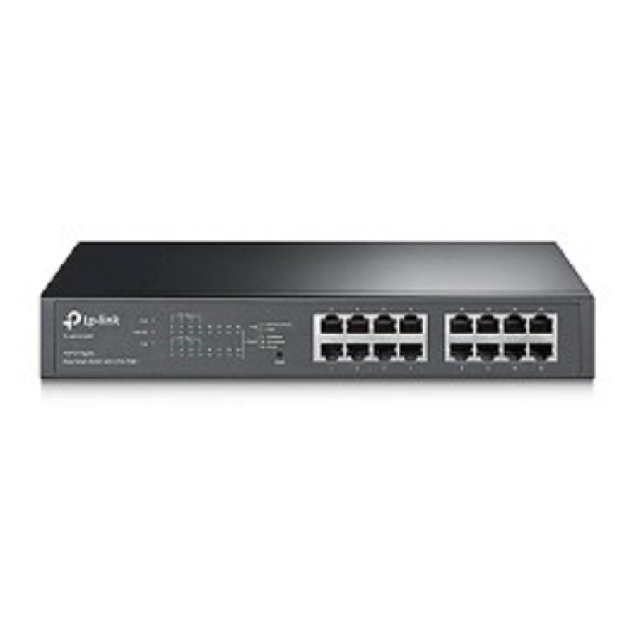 TP-Link SMB TP-Link TL-SG1016PE Коммутатор Easy Smart с 16 гигабитными портами (8 портов PoE+)