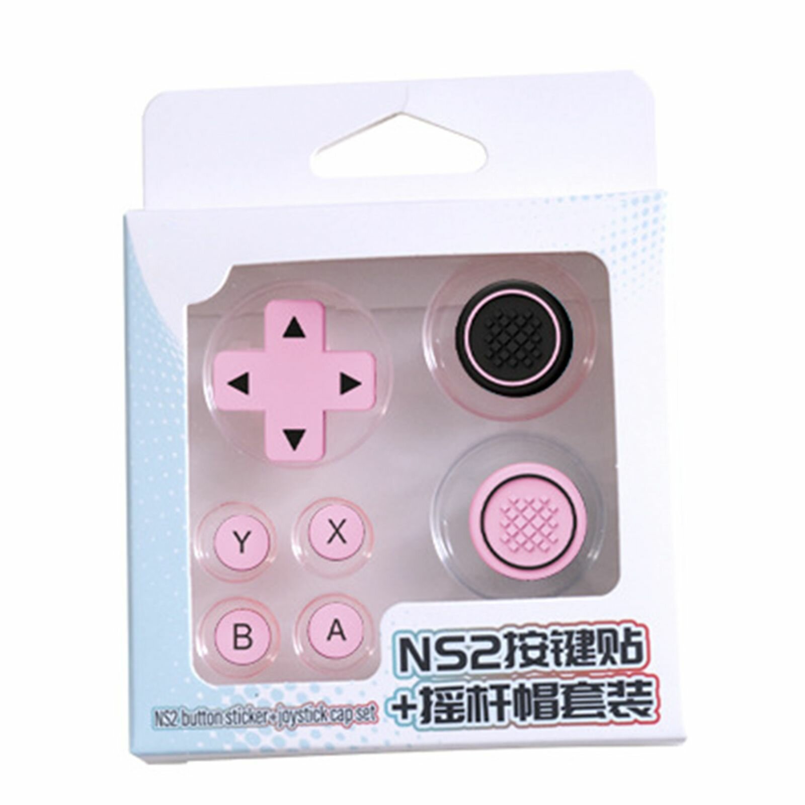 Наклейки на стики Силиконовые кнопки D-pad ABXY Наклейка Джойстик