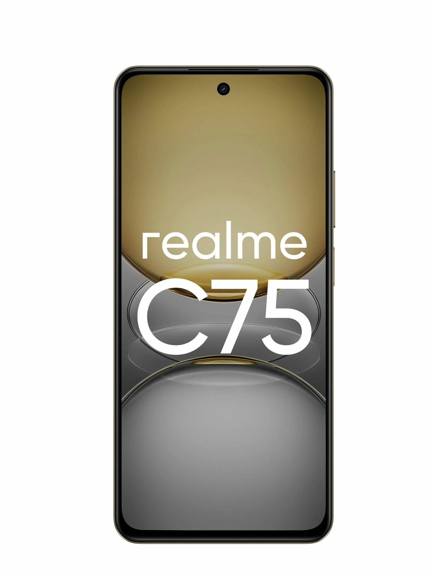 Смартфон REALME C75 8/256Gb Gold, Android 14, Аккумулятор 5828 мАч, Золотой