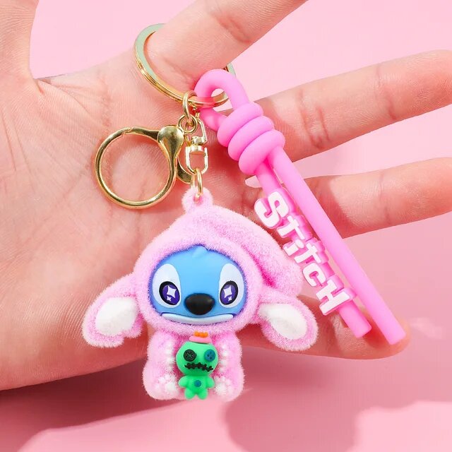 Kawaii Stitch игрушка Лило и Стич брелок Шарм брелок кукла рюкзак кулон девушка-сюрприз подарок на день рождения