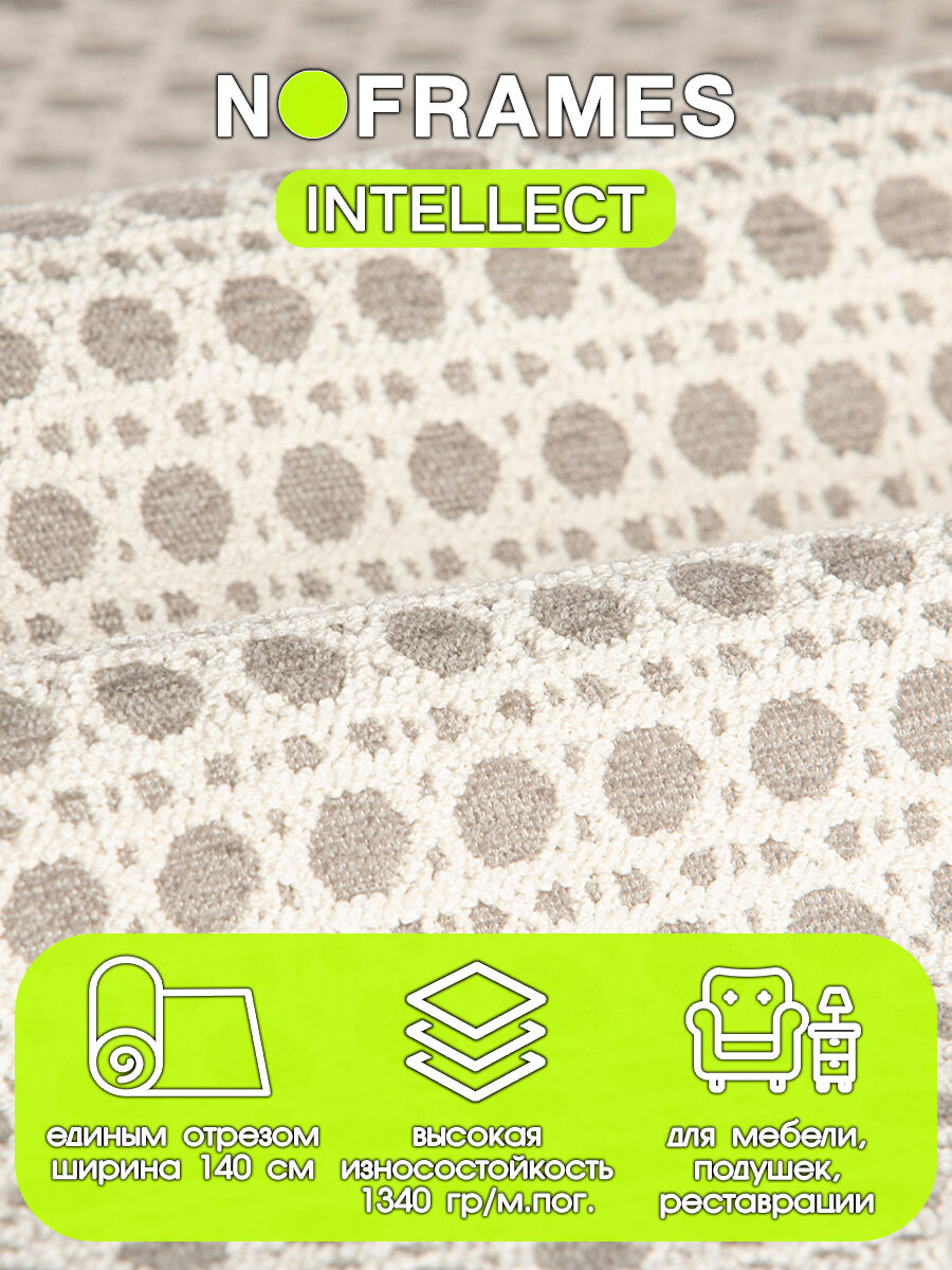 Ткань мебельная, букле, NO-FRAMES, "Intellect" col.01