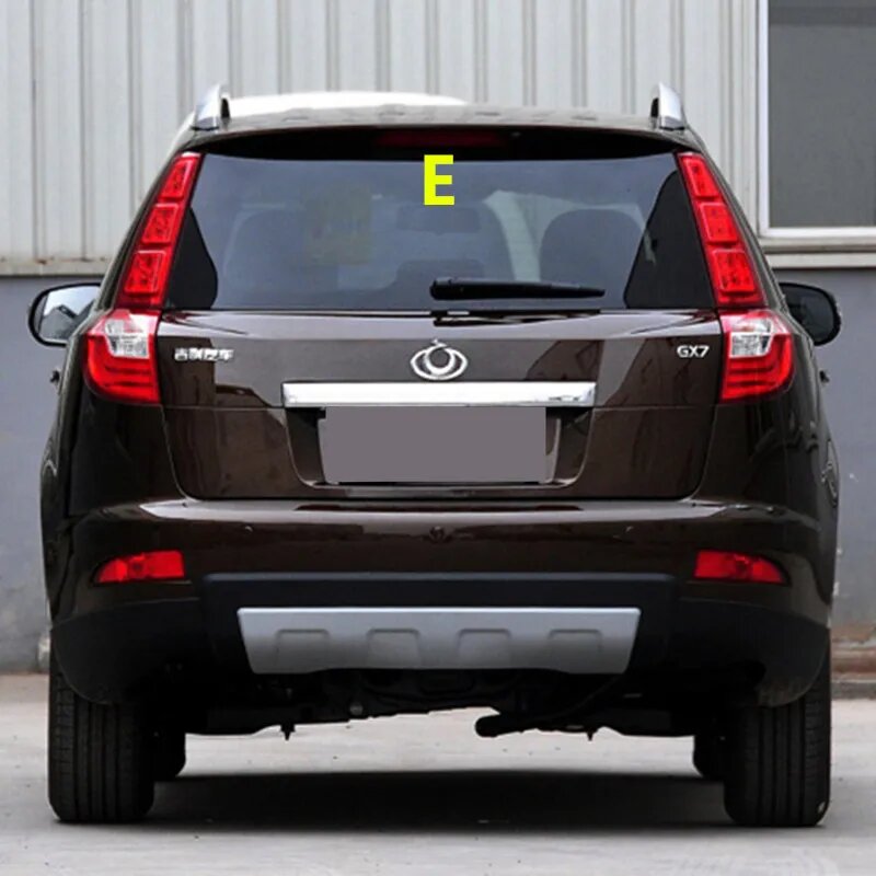 Задний спойлер Geely Emgrand X7, GX7, EX7, Цвет: E