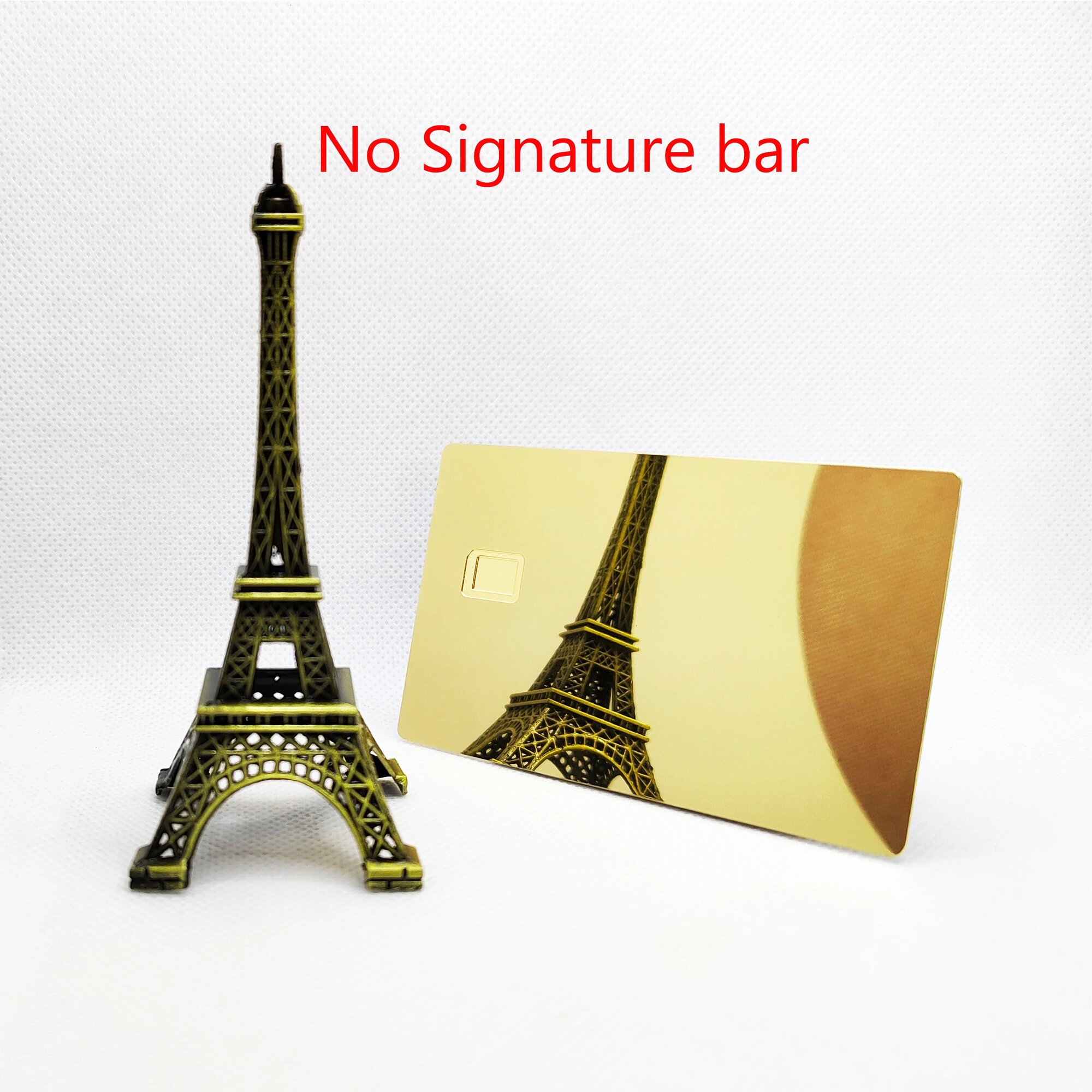 Металлическая карта доступа SOLDIERFID mirror gold