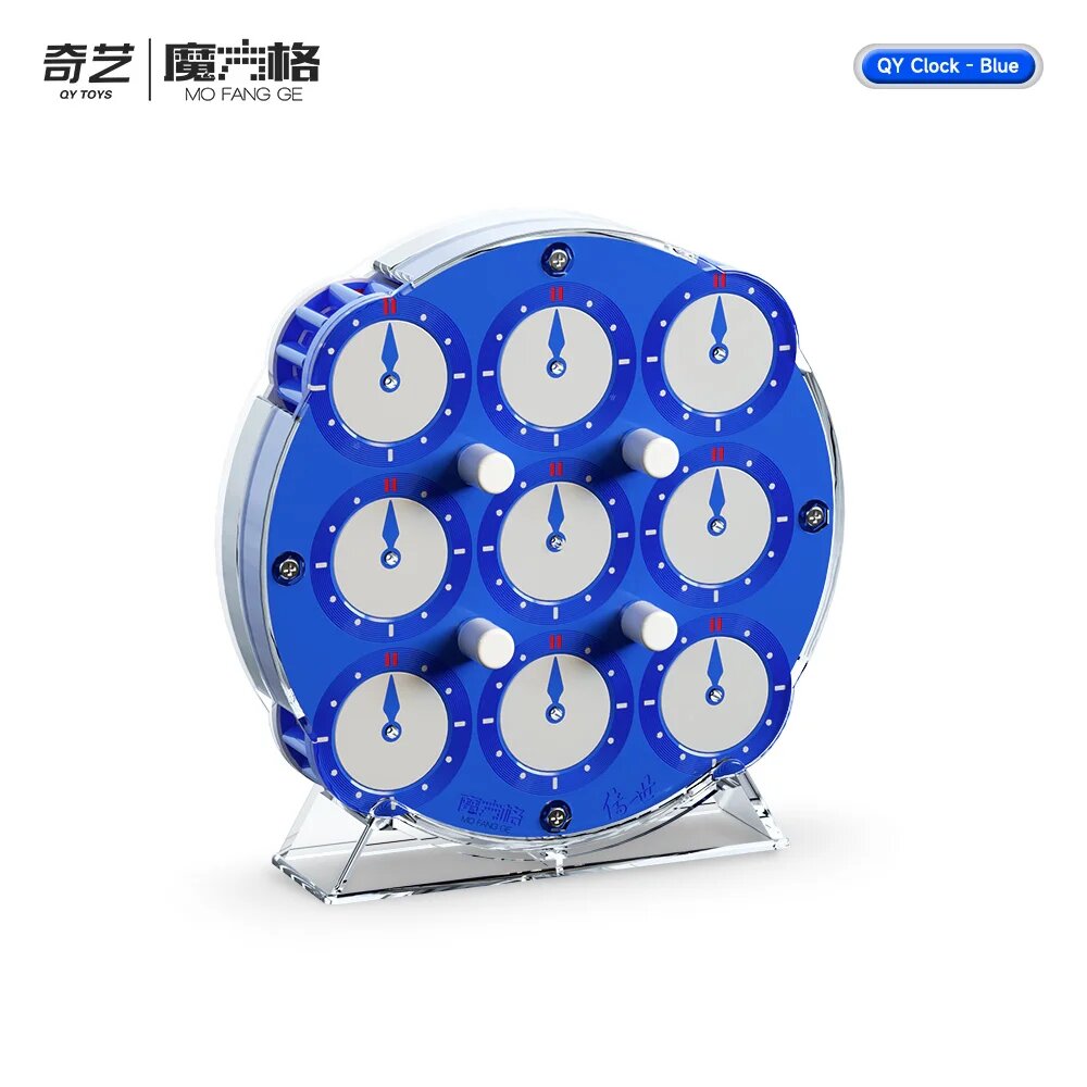 QiYi Chuanshi Магнитные часы Синий, QiYi Clock blue