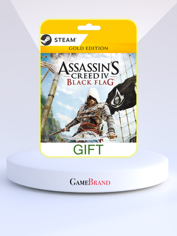 Игра Assassins Creed Black Flag - Gold Edition PC STEAM GIFT (Цифровая версия, регион активации - Украина)