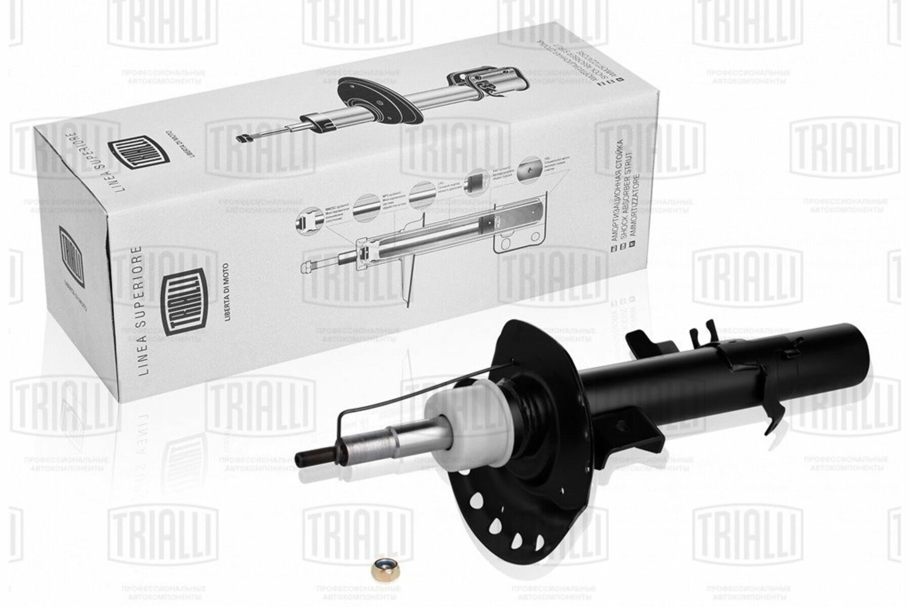 Амортизатор Подвески Передн Лев Land Rover Freelander Ii 2006 =>(Trialli Ag10183)