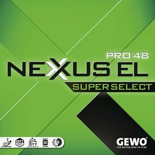 Накладка Gewo Nexxus EL Pro 48 Super select (толщина MAX, Зеленая)
