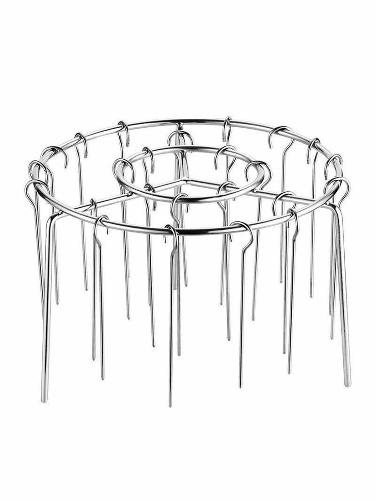 Дом и сад, Держатели для шампуров из пищевой нержавеющей стали, кронштейны приготовления во фритюрницах