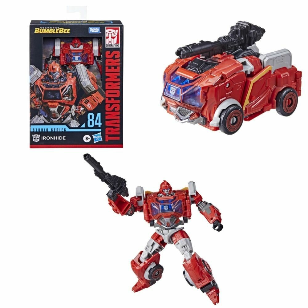 Игрушка Hasbro Трансформеры Studio Series SS-84 Трансформеры класса люкс: Bumblebee Ironhide 4,5-дюймовые F3171