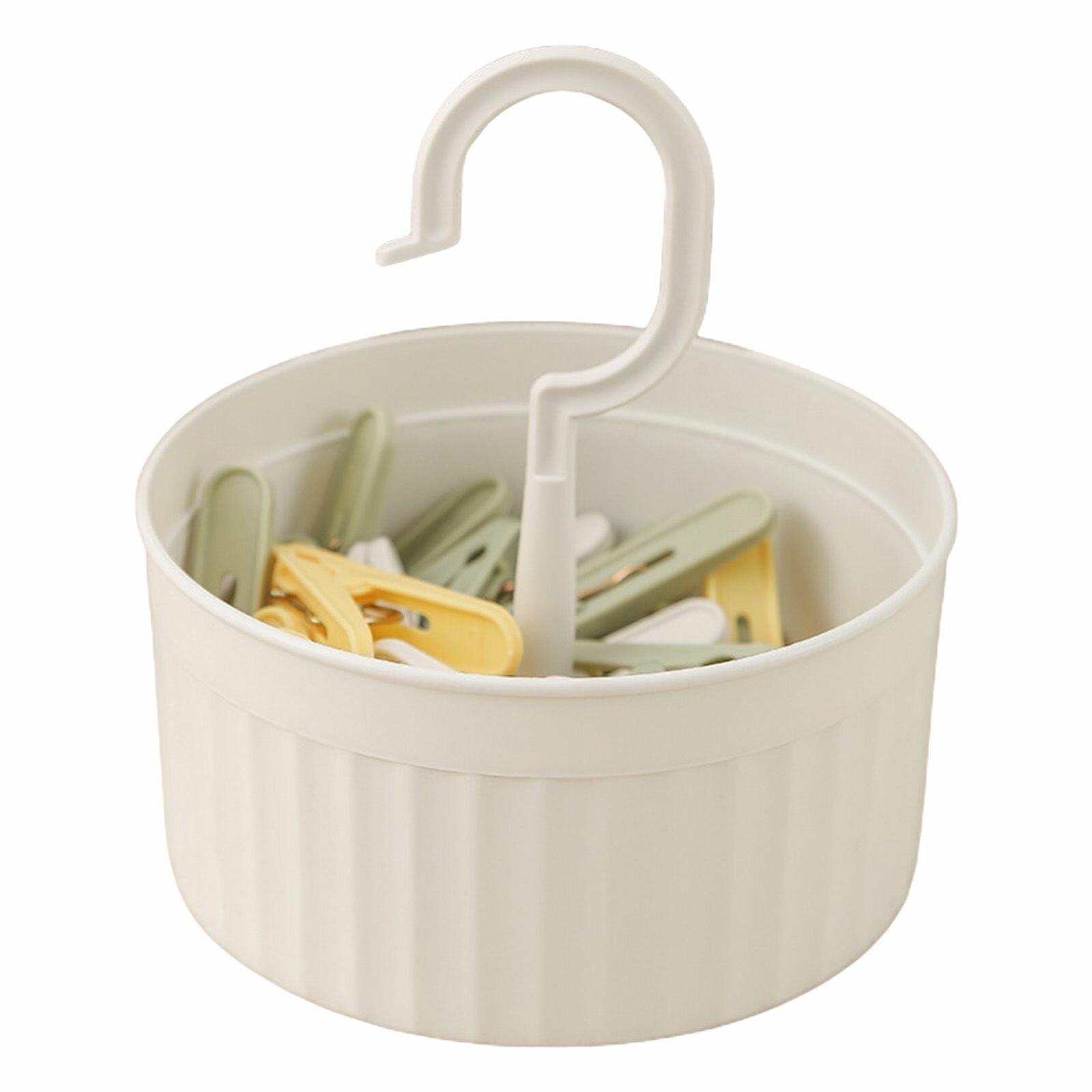 Прищепки для белья,24 прищепки для хранения белья-белые