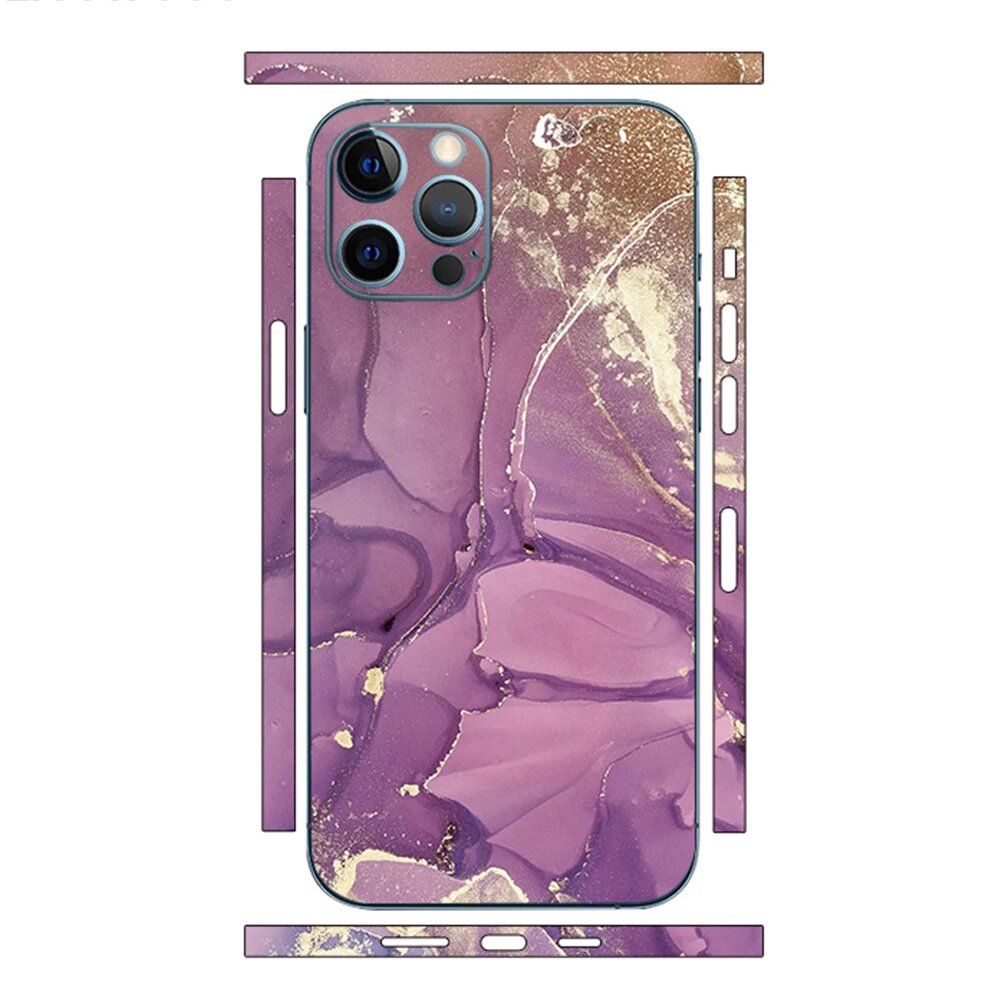Защитная виниловая наклейка для iPhone 15 Pro Max 14 13 12 с мраморным дизайном For iPhone 14 Pro, A5006
