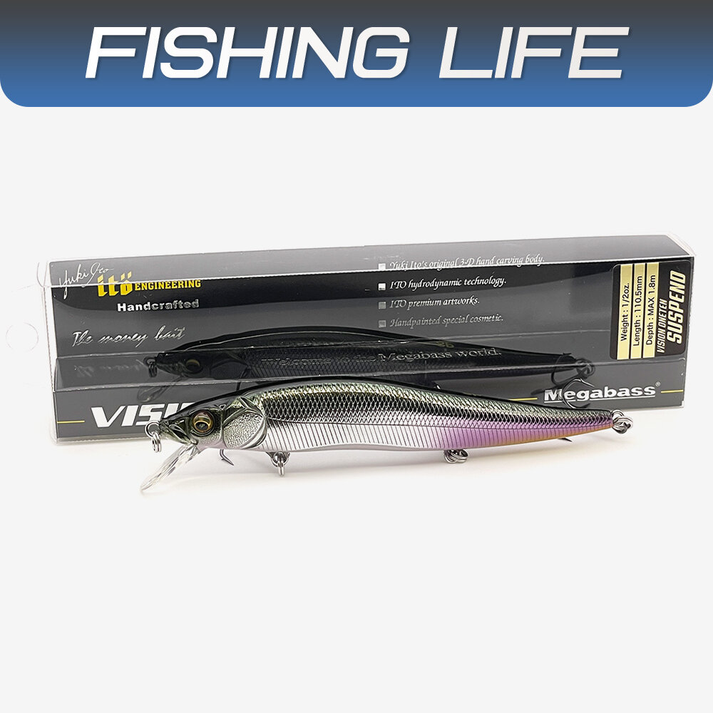 Воблер Megabass ONETEN SUSPEND (110мм, 14гр, суспендер) - M SHAD