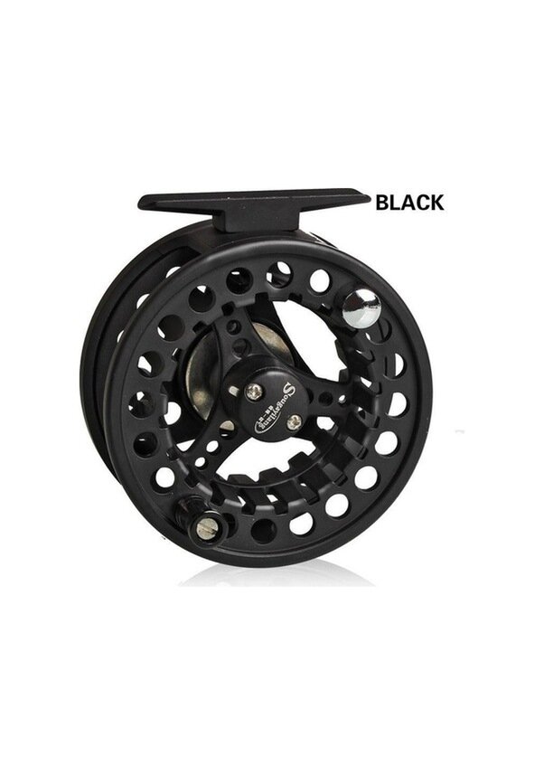 Рыболовная катушка Green Fly Fishing Reel, литая под давлением алюминиевая, с ЧПУ, 5/6