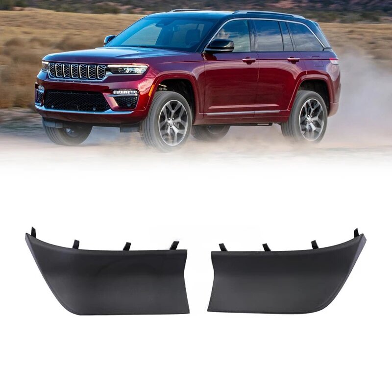 Накладка на передний бампер (левая/правая) для Jeep Grand Cherokee L 2021-2024, 2pcs Left Rihgt