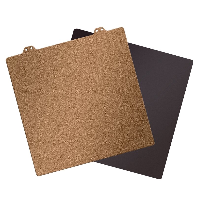 3D-принтер обновляет Гибкую Двустороннюю платформу PEI с Порошковым покрытием 9,8x9,8 дюймов из Пружинящего Стального листа + Набор Магнитных Оснований