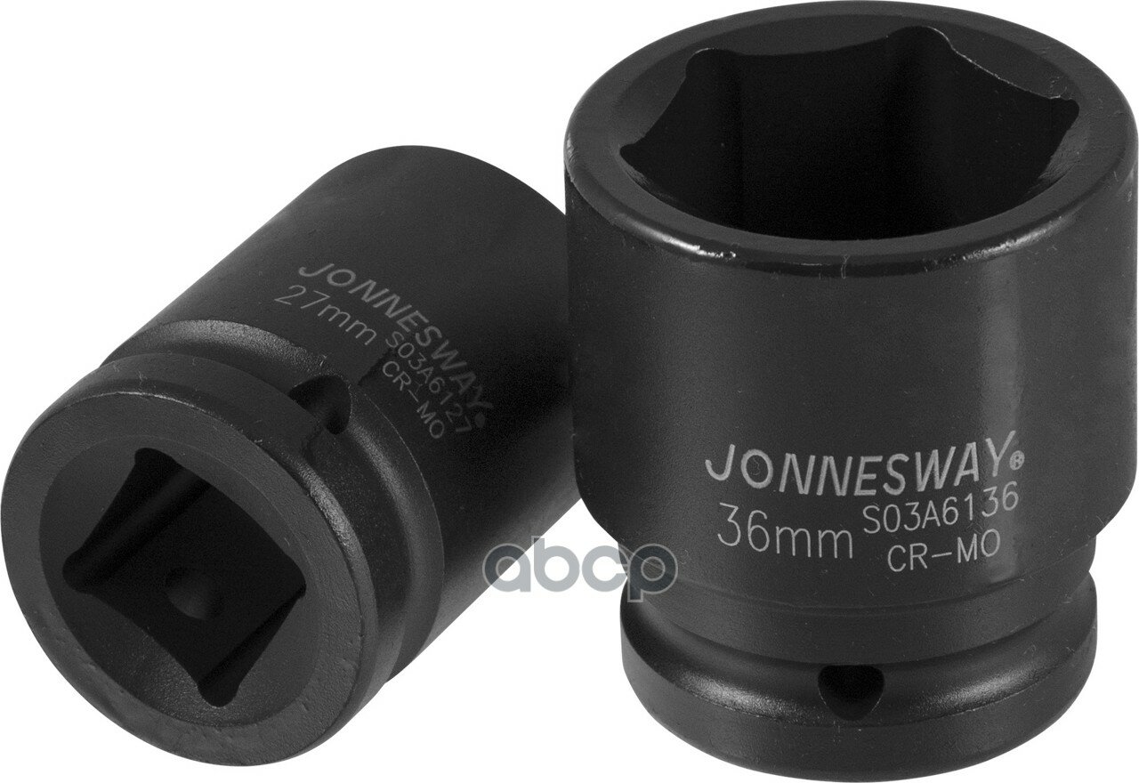 Торцевая головка ударная 3/4"DR, 22 мм Jonnesway арт. S03A6122