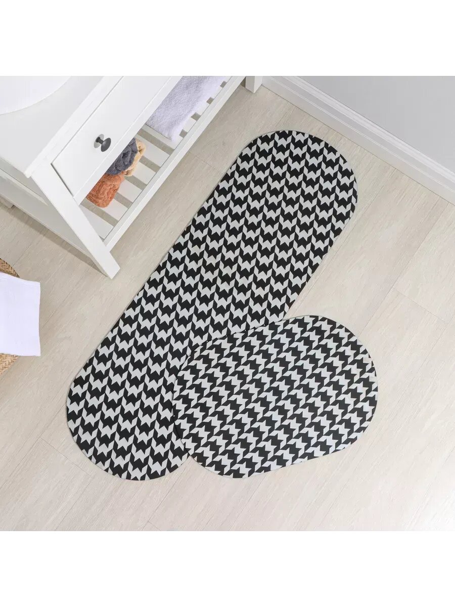 Набор ковриков для ванной и туалета