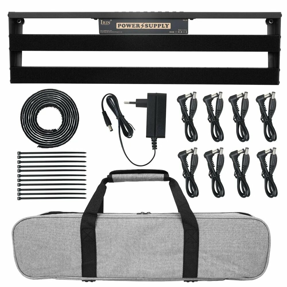 Гитарный педалборд с интегрированным блоком питания IRIN PR-01