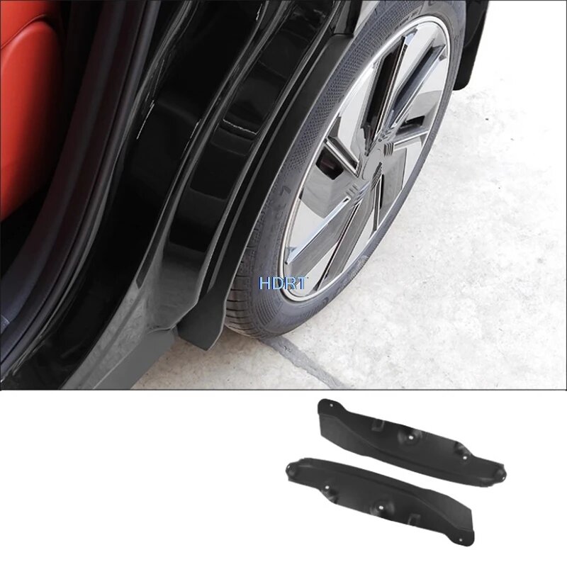 Для Dongfeng eπ 008 2024 + автомобильный стиль, переднее и заднее колесо, брызговик, брызговик, накладка на крыло, дверная подкладка, крышка, аксессуары Bllack
