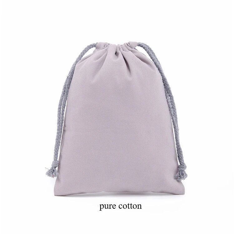 MOONBIFFY Хлопковые сумки для хранения 7x10cm, L