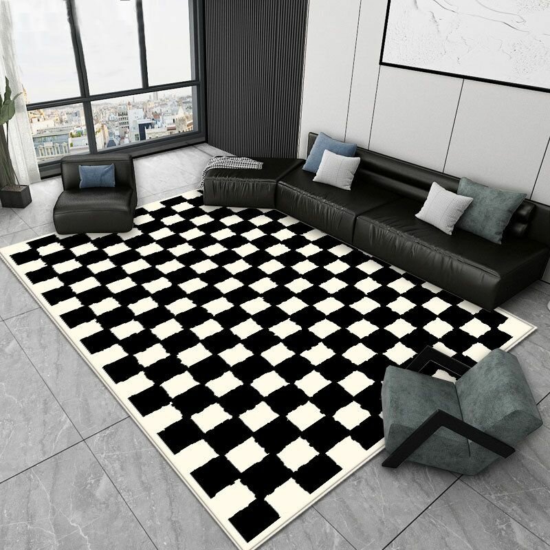 Хрустальный бархатный ковер 80*120cm