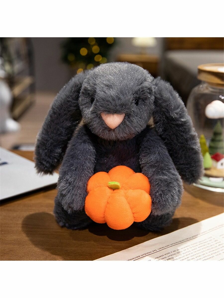 Мягкая игрушка для Хэллоуина, плюшевый медведь с тыквой, маленький хеллоуинский пупс, подарок и декор на праздник