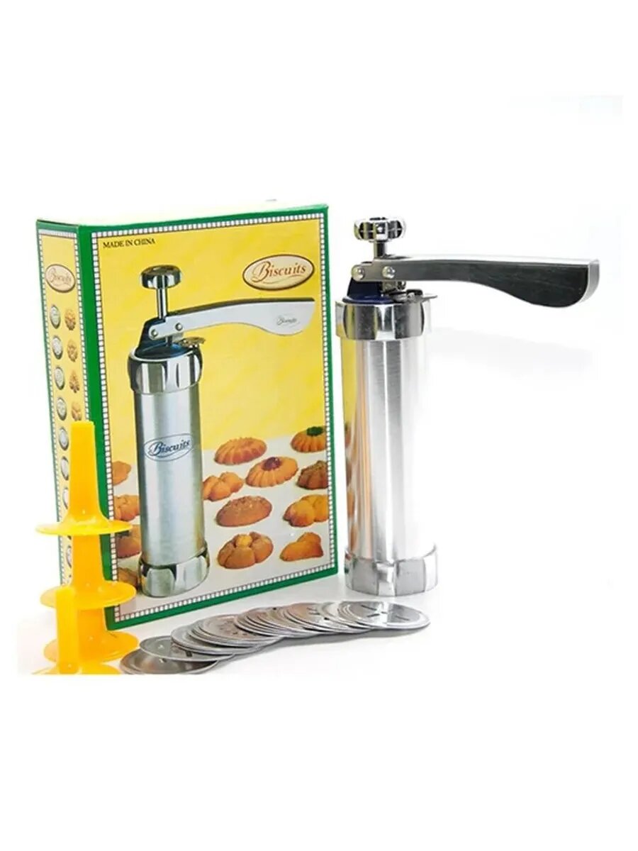 Профессиональный кондитерский шприц-пресс для украшений