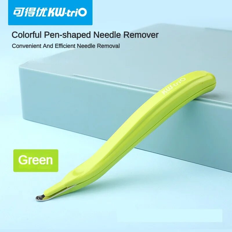 KW-TRIO Магнитный антистеплер Зеленый, Green Staple Remover