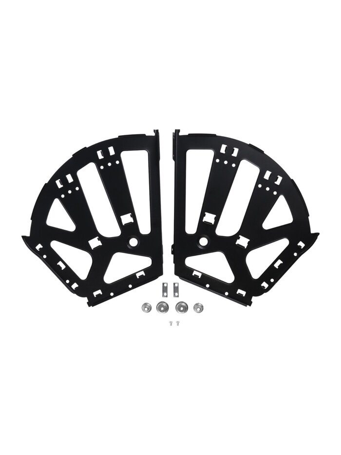 Механизм для обувницы полок CAPPIO, 3-х ярусная, до 13 мм, металл, черный