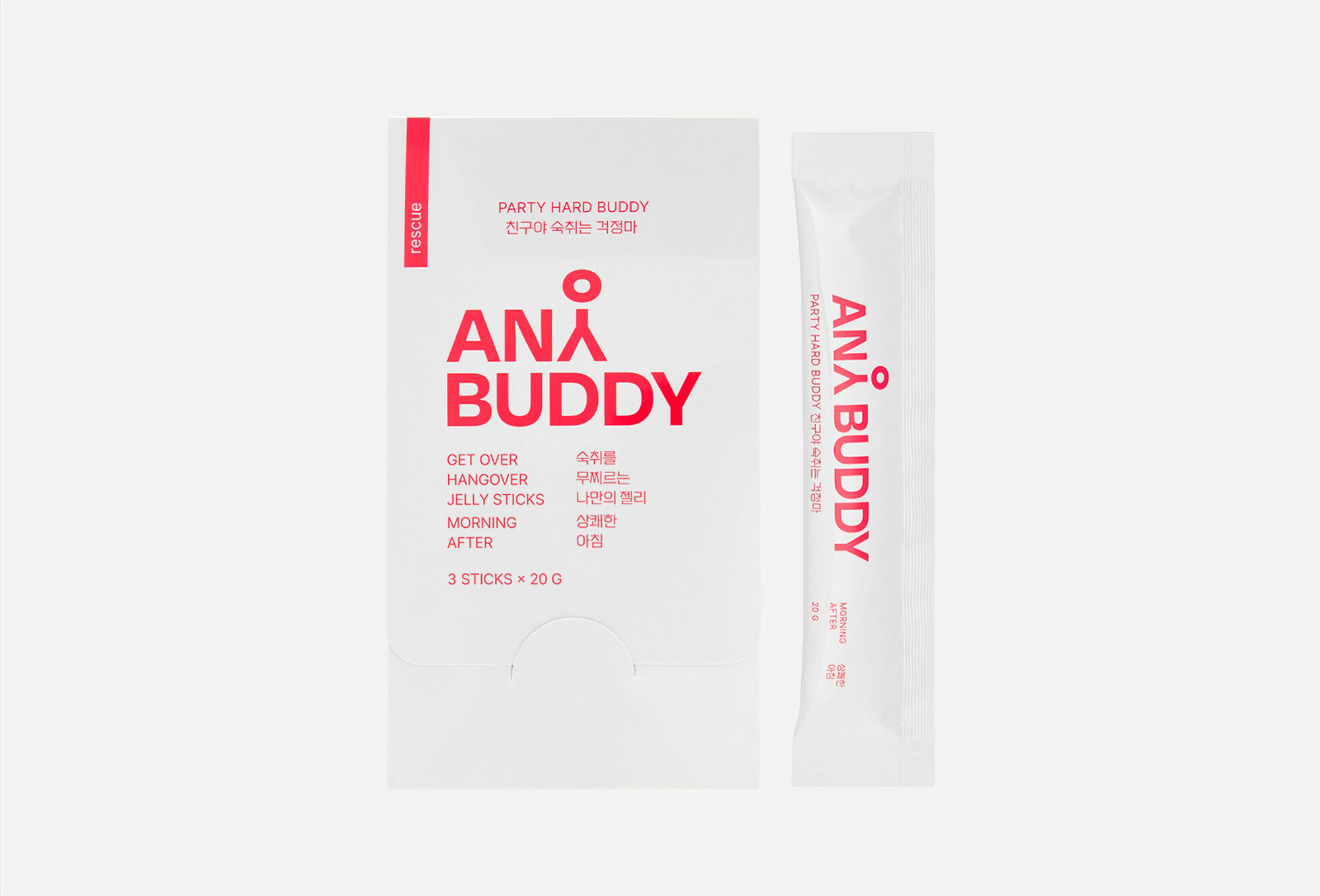 БАД для поддержки печени ANY BUDDY антипохмельное желе в стиках