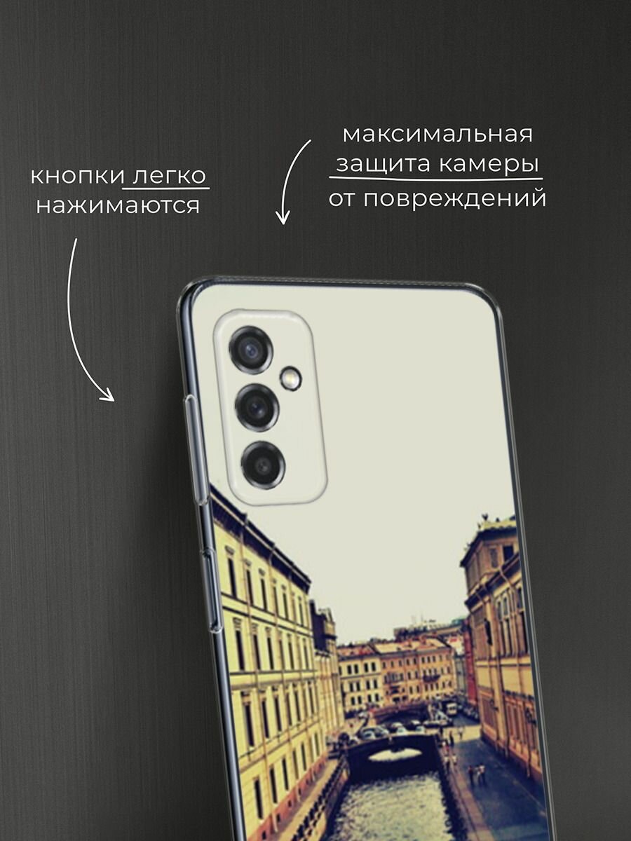 Чехол на Samsung Galaxy M52 / Самсунг Галакси M52 с принтом "Санкт-Петербург" — фото 1