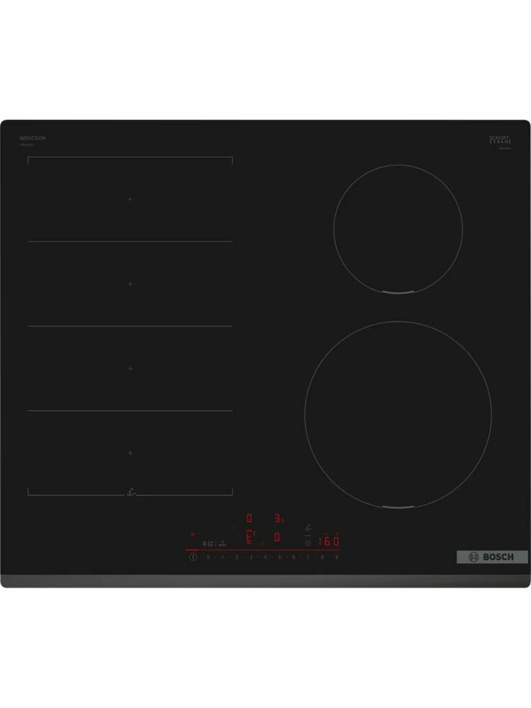 Варочная панель индукционная Bosch PIX631HC1E, черный