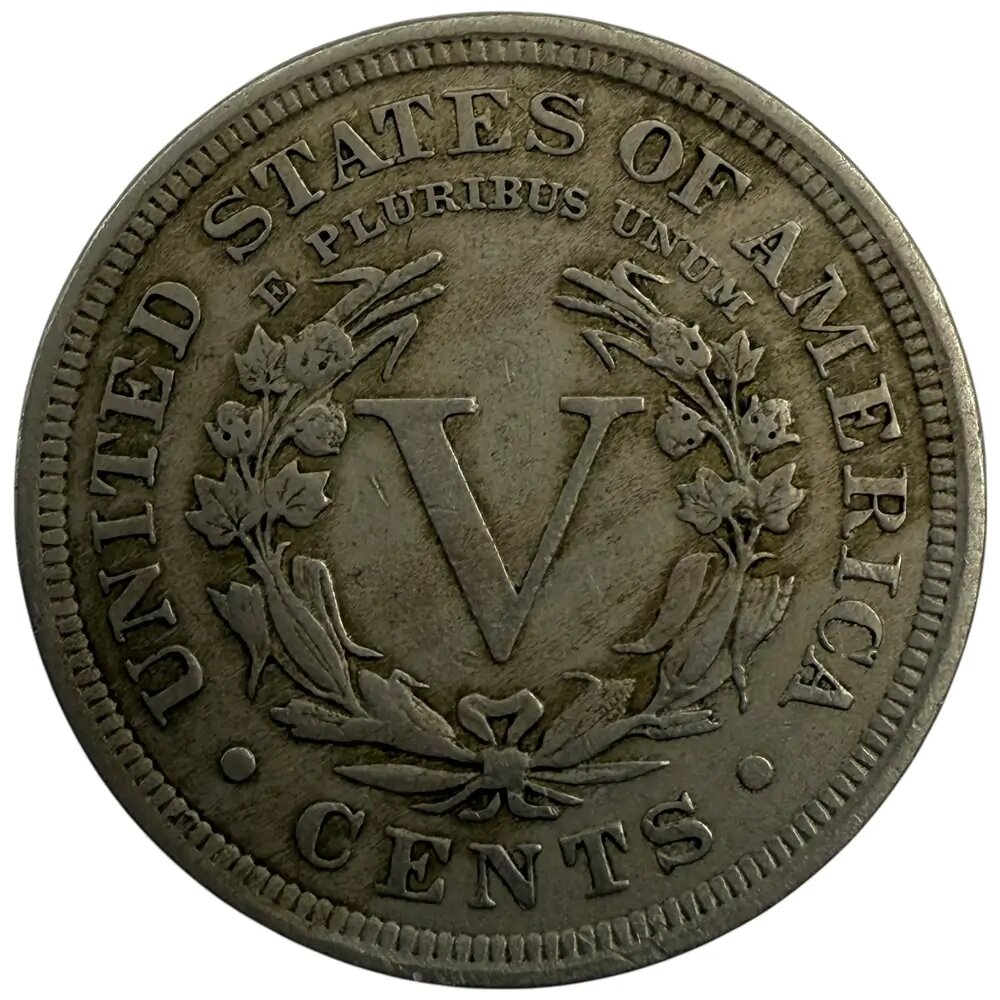 США 5 центов 1910 г. (Liberty Nickel)