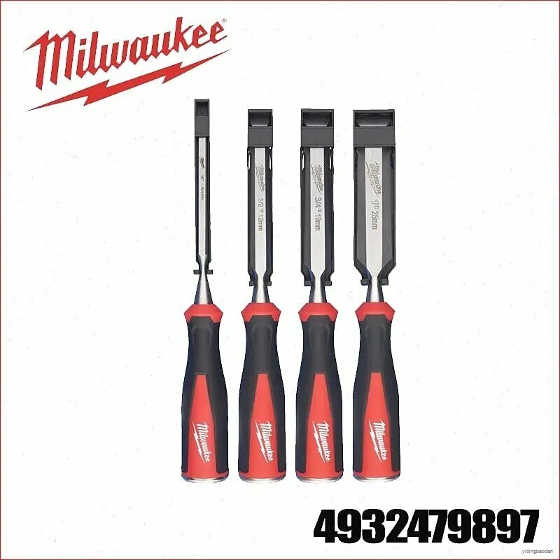 MILWAUKEE 4932479897 Набор из четырех долото с наклонной стороны
