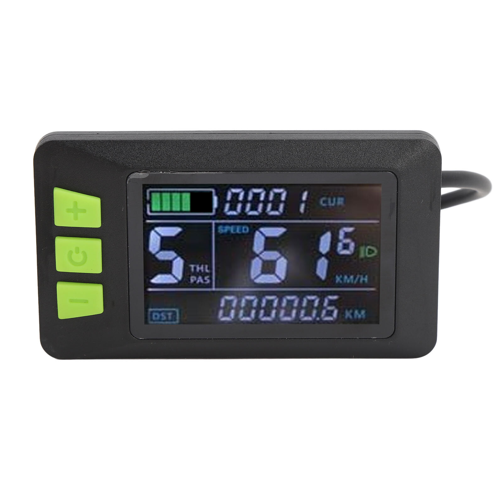 ЖК-дисплей для электроскутера, водонепроницаемая панель управления дисплеем для электроскутера с 6 контактами для аккумулятора 24 В, 36 В, 48 В, 52 В, 60 В