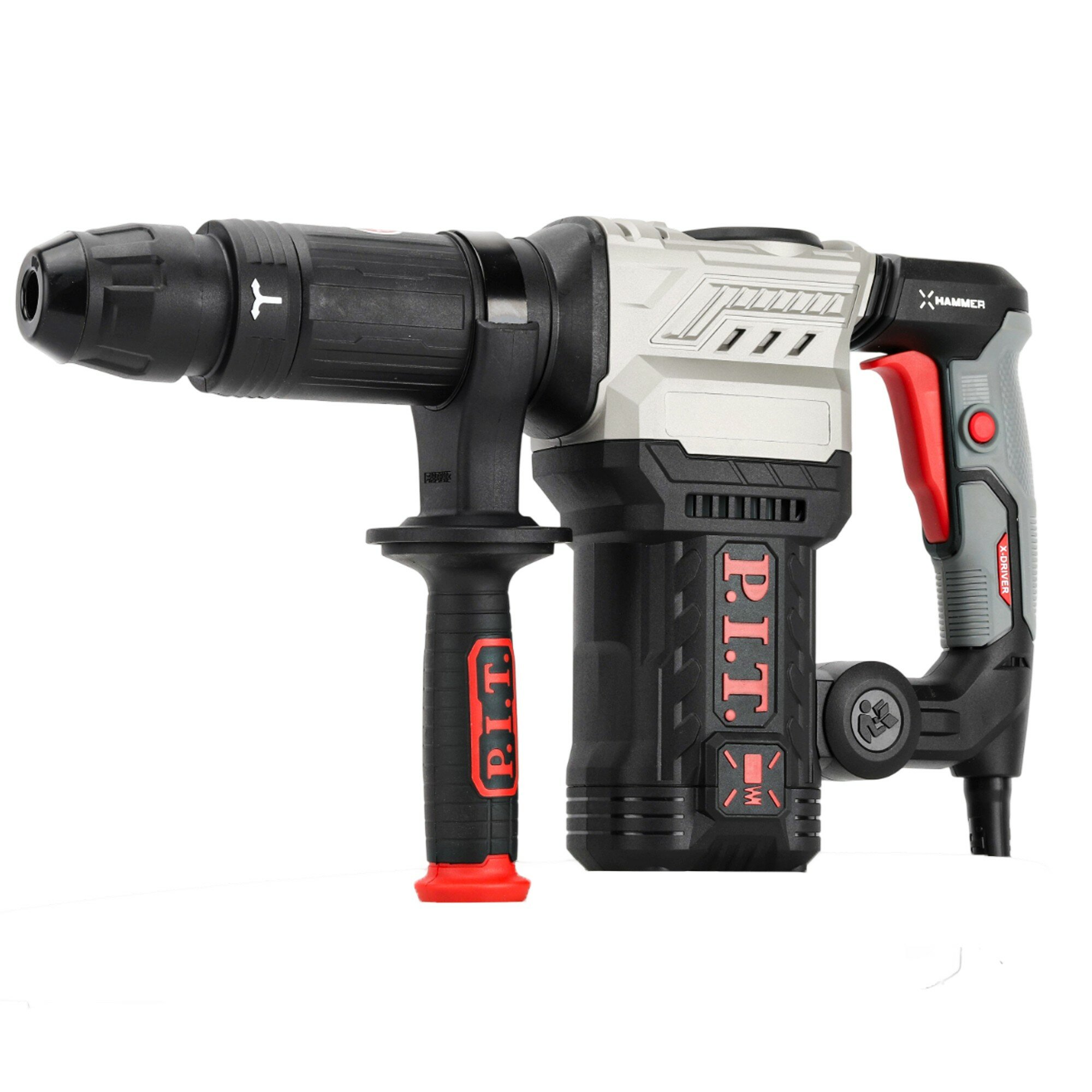 Молоток отбойный P.I.T GSH25-C2, 1300 Вт, SDS-Max, антивибрационная система