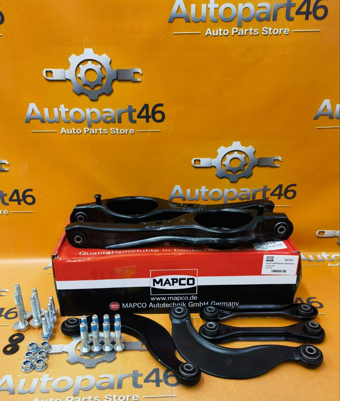 Задняя подвеска в сборе форд фокус 1 2 ford focus 2 с комплектом болтов 16 штук Германия MAPCO