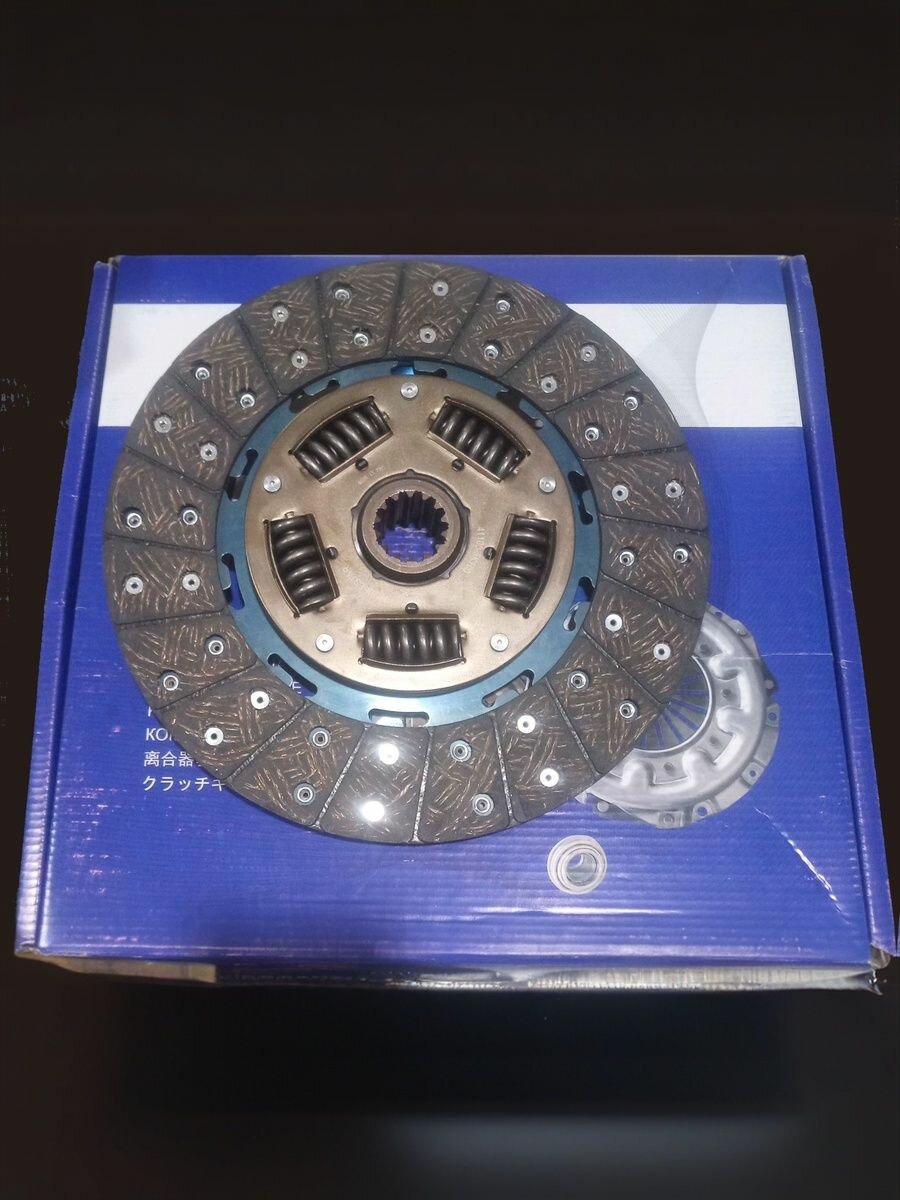 Диск сцепления Hyundai HD-78, HD-65. двиг. D4DB/DD. (D-300мм). арт. 41100-5K100