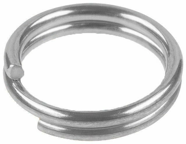 Sprut SR-01 SN №6 12 кг Split Ring Silver Nickel 16шт заводное кольцо никелированной стали