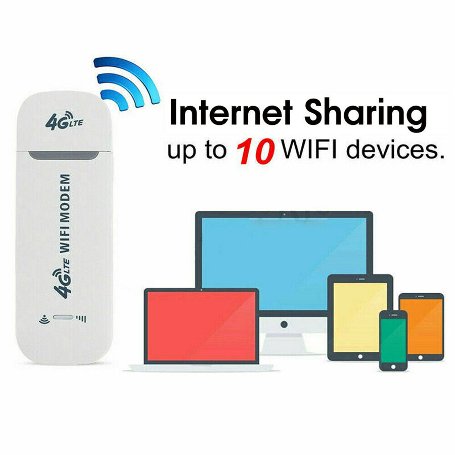 Беспроводной 4G LTE WiFi Маршрутизатор USB Dongle 150 Мбит/с Модем Sim-Карта Для Автомобильного GPS-Плеера