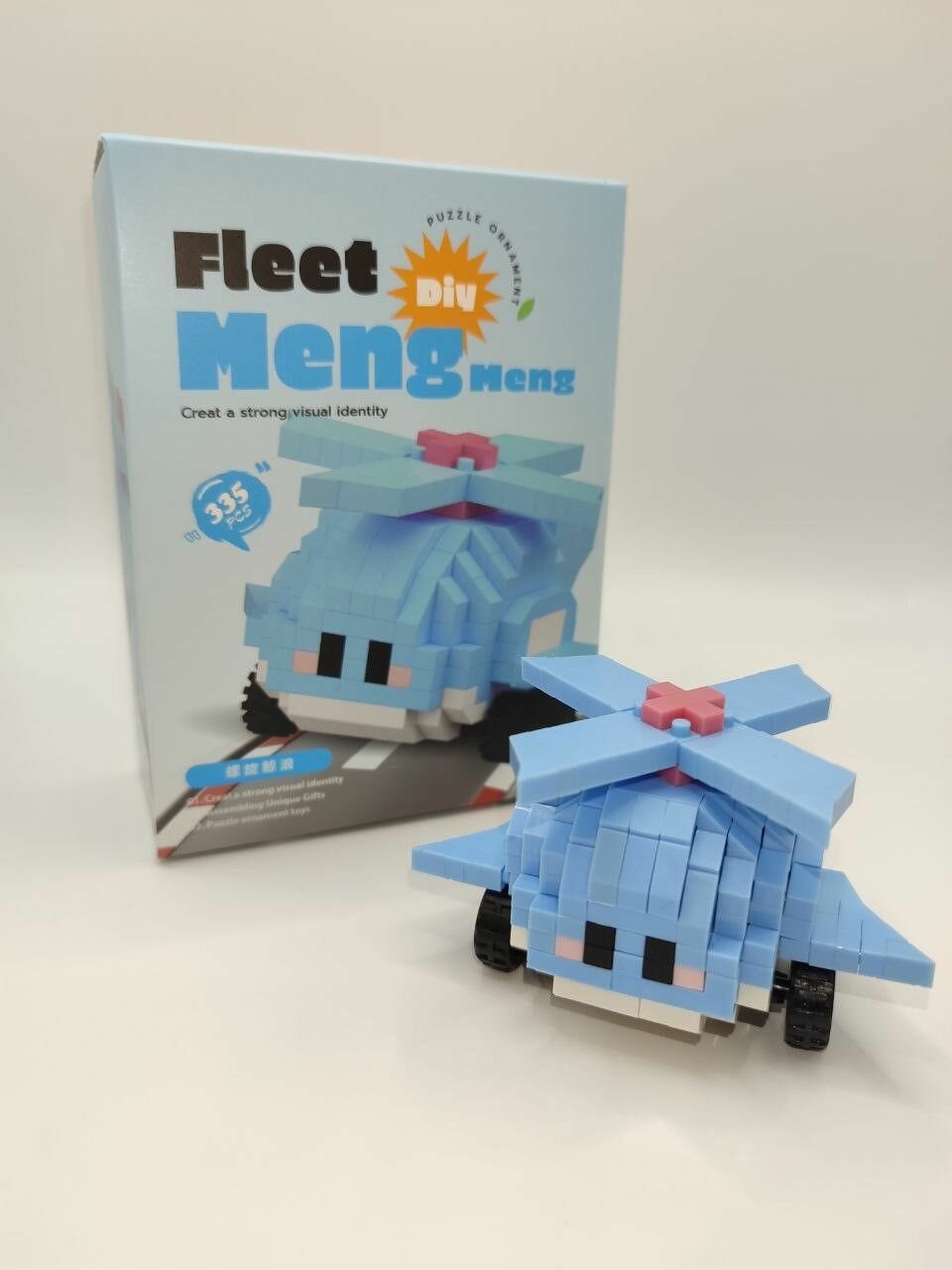 Игроленд Мини конструктор "Зверошинка", Кит, 335 деталей