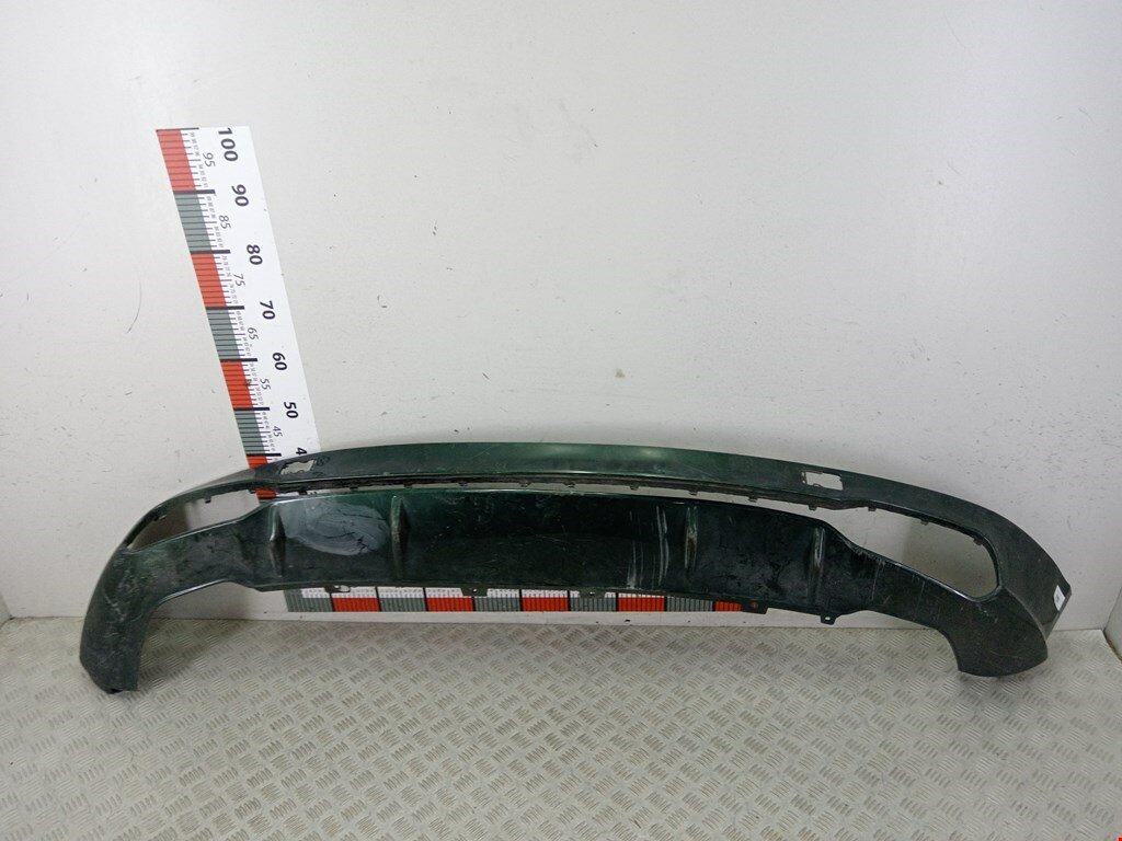 Юбка бампера задняя (губа) Audi A4 B9 80A807521D арт. 2265363
