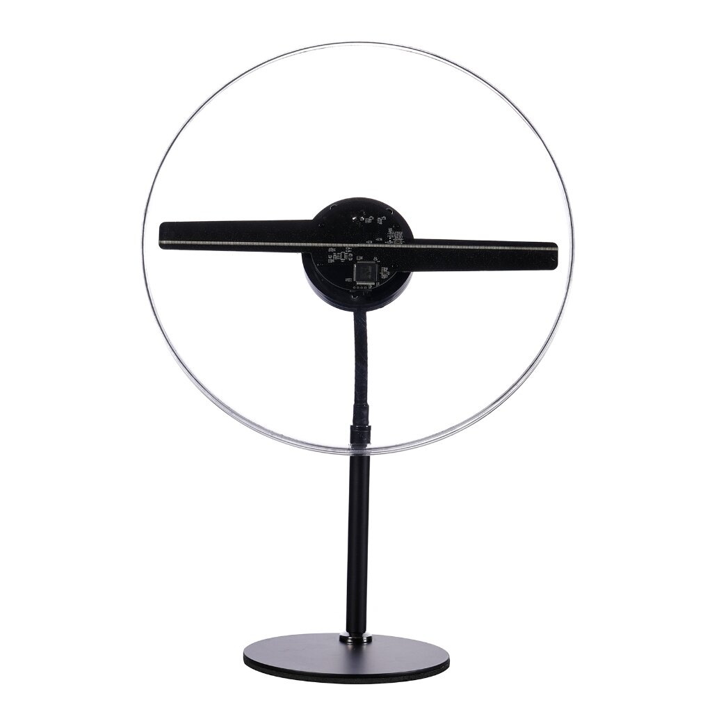 ABS Алюминий 3D Голографический Вентилятор Экран 30 см Плавающие Изображения Рекламный Дисплей 220В Стереоскопическое Изображение для Отображения