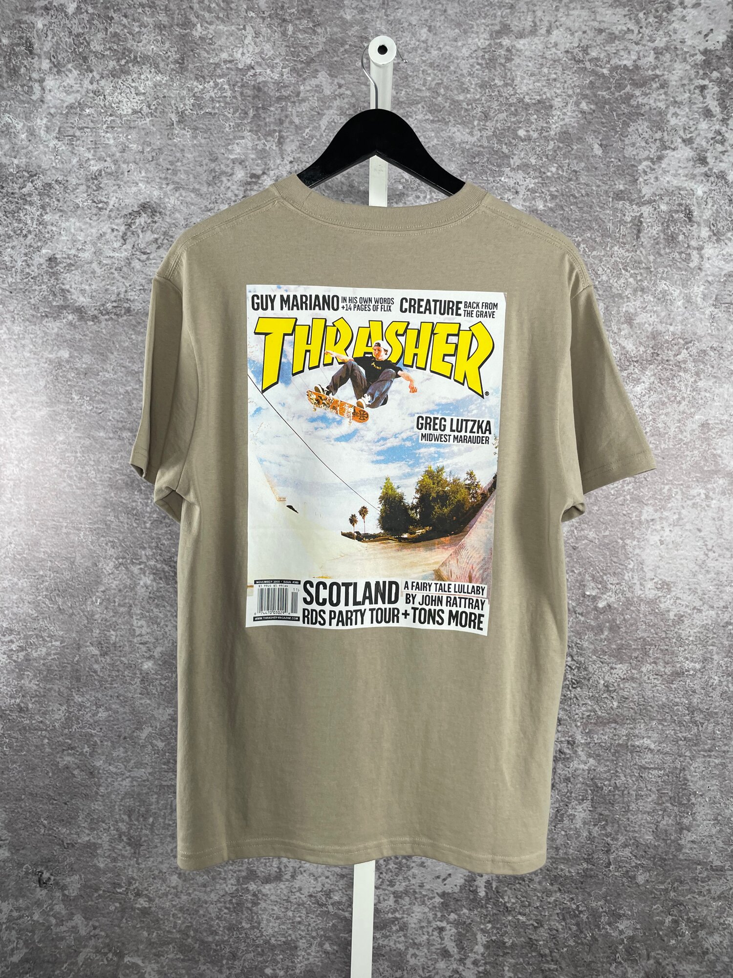 Футболка Футболка Thrasher Flame Logo White